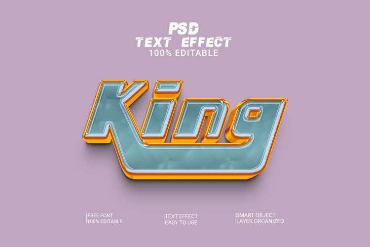 Kind 3d Text Effect Style (2260222)