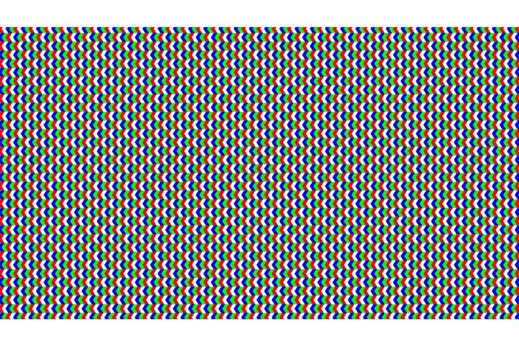 Screen RGBW LED Vector. Modern Display Technology