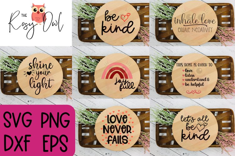 Positive Phrases SVG Bundle | Inspirational SVG Bundle (1126838) | Cut ...