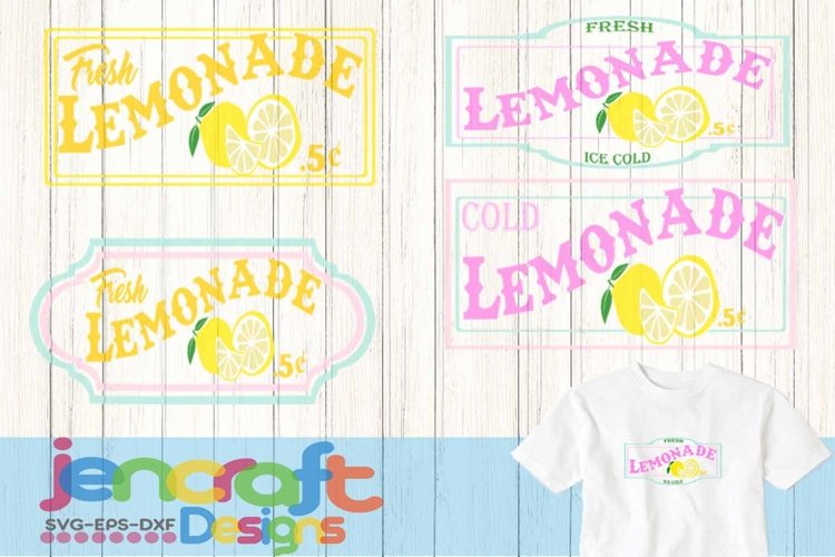 Lemonade Stand Sign | Design Bundles