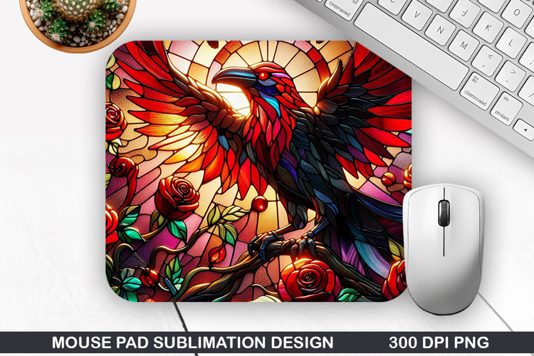 Valentine's Day Mouse Pad Sublimation PNG Design