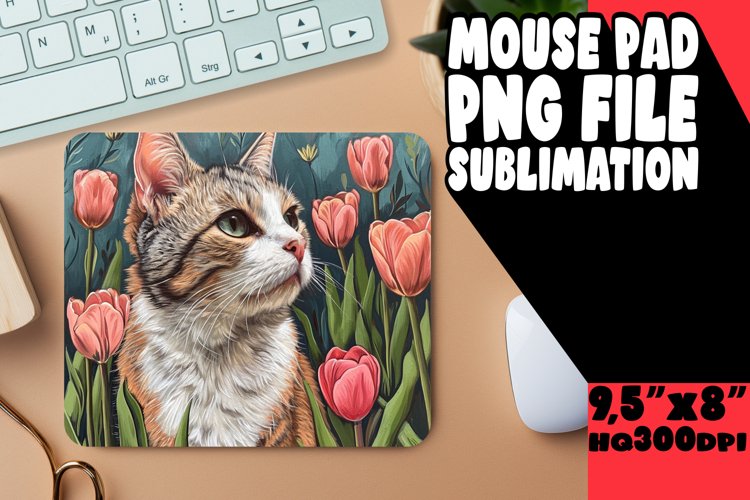 Cat-Inspired Laugh-Out-Loud Desk Mat (3211055)