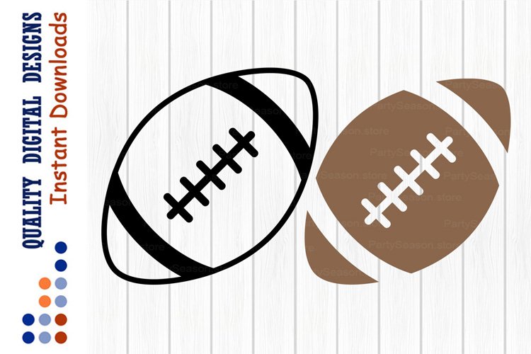 Football SVG Sports ball clipart