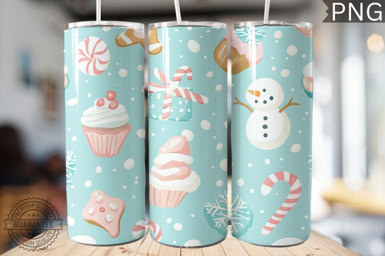 Christmas Tumbler Warp