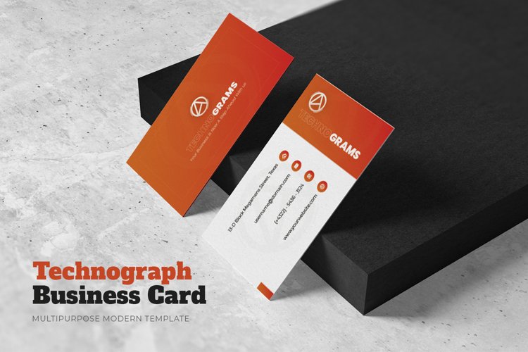 Technograph Business Card