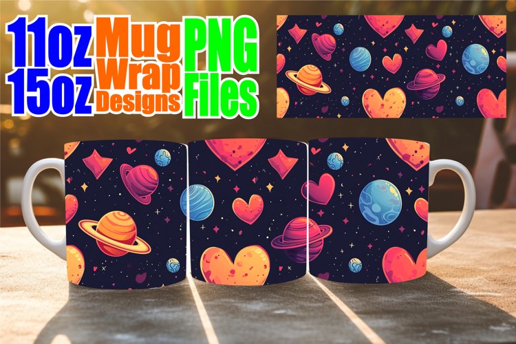 Sweet Valentine's Elegance in Mug Design