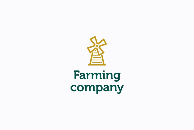 Farming company logo