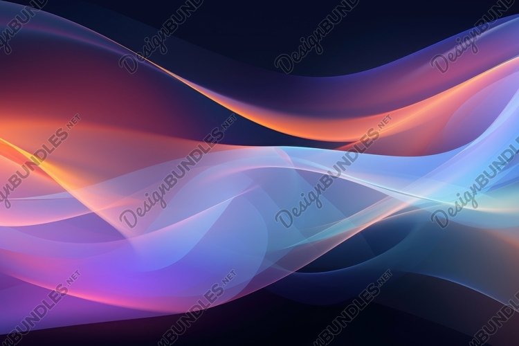 Abstract Waves Background Wallpaper