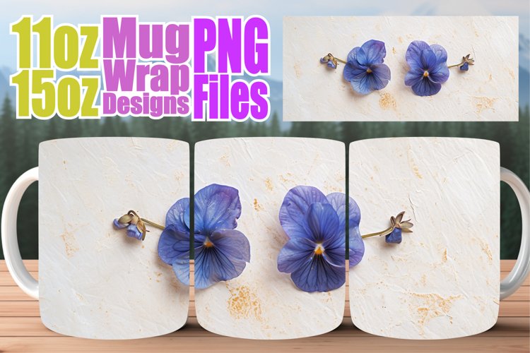 Blossom Burst Cup Wrap: Vibrant Spring Sublimation