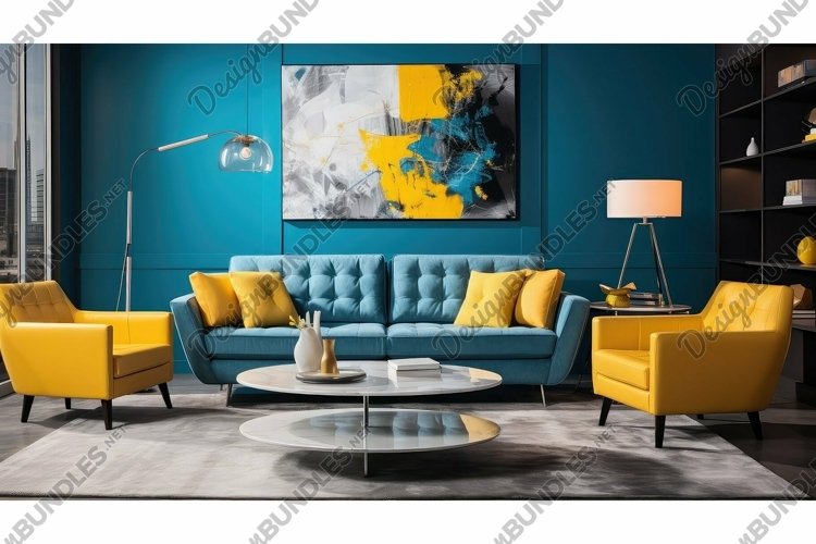 stylish contemporary room background (4081970)