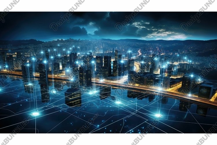 broadband net technology background (4099919)