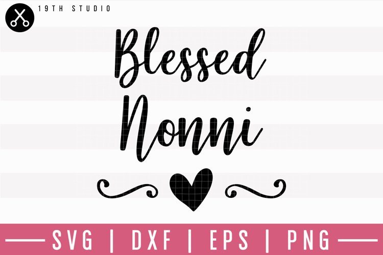 Blessed Nonni SVG | M1F16