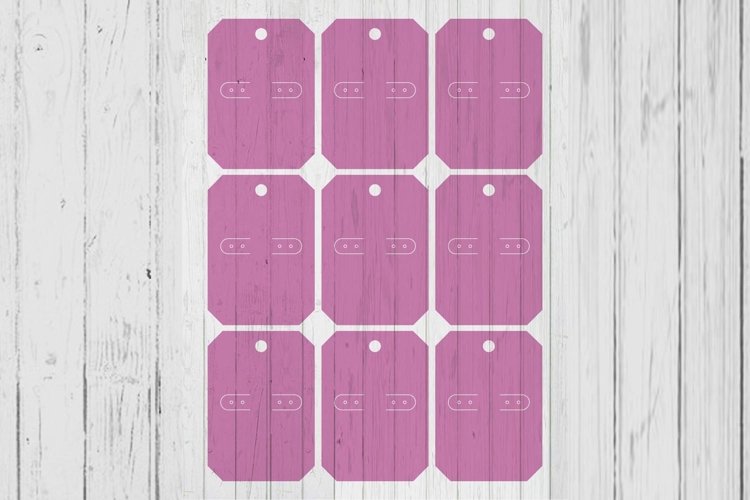 Emerald hoops Earrings card template svg png ai files