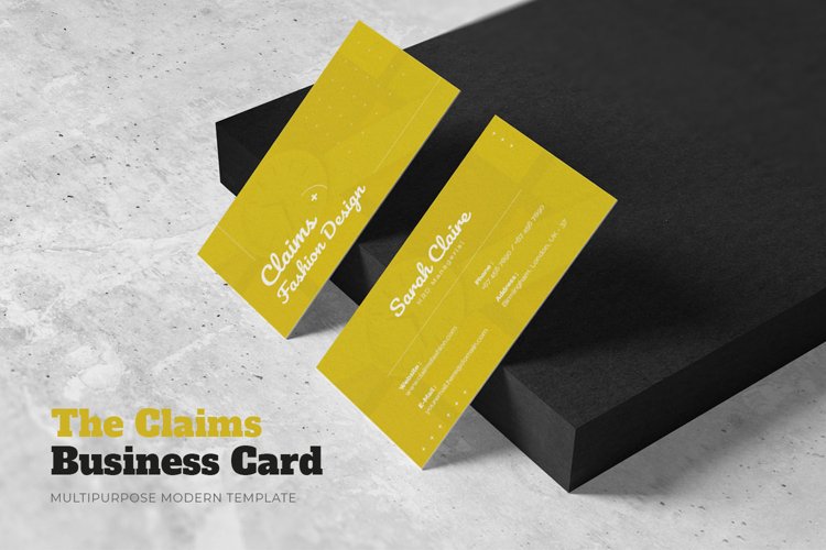 Claims Business Card