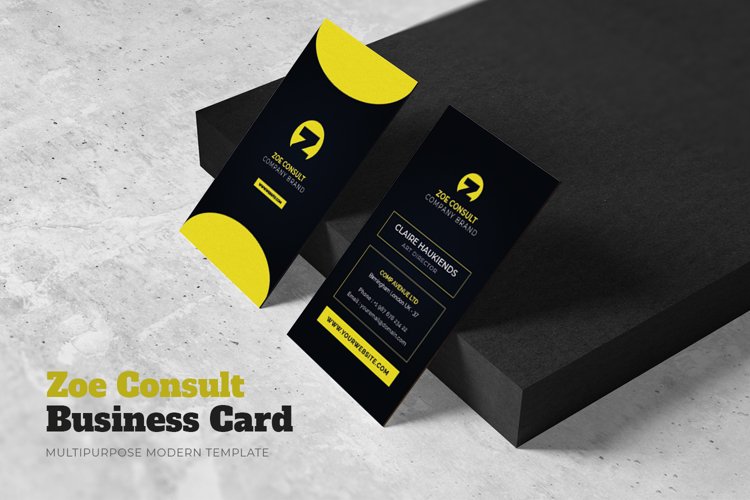 Zoe Consultant Business Card