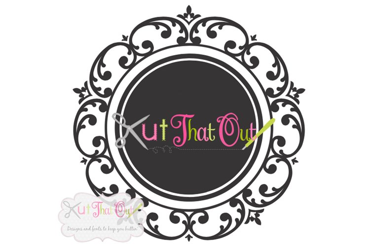 Craft Supplies & Tools EXCLUSIVE Elegant Scroll Monogram SVG & DXF Font ...