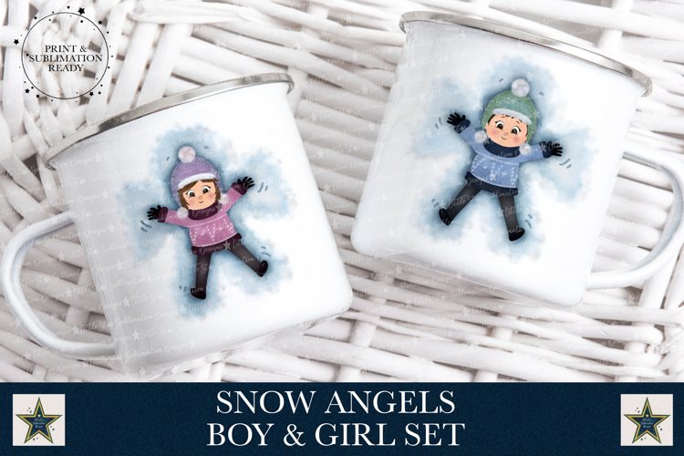Snow Angels Boy & Girl Set