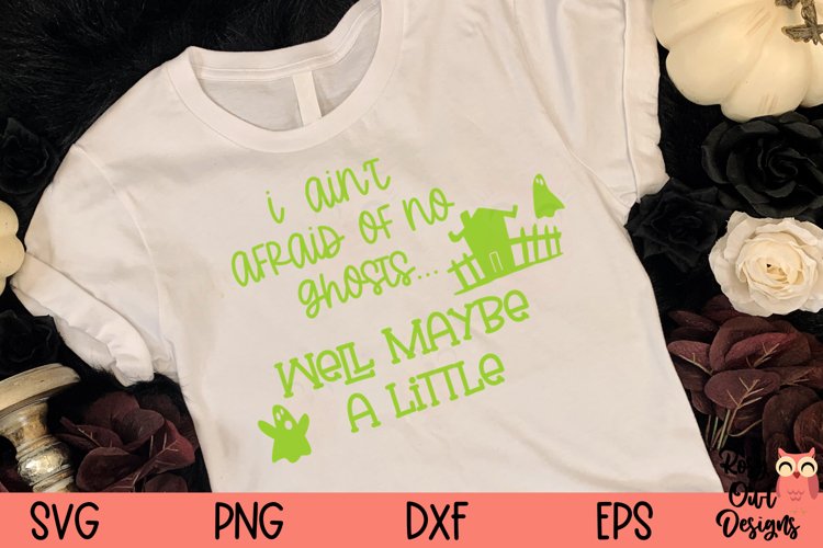 Maybe A Little Scared SVG | Funny Halloween SVG