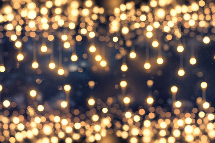 lights, bokeh, festive, holiday, Christmas, celebration,