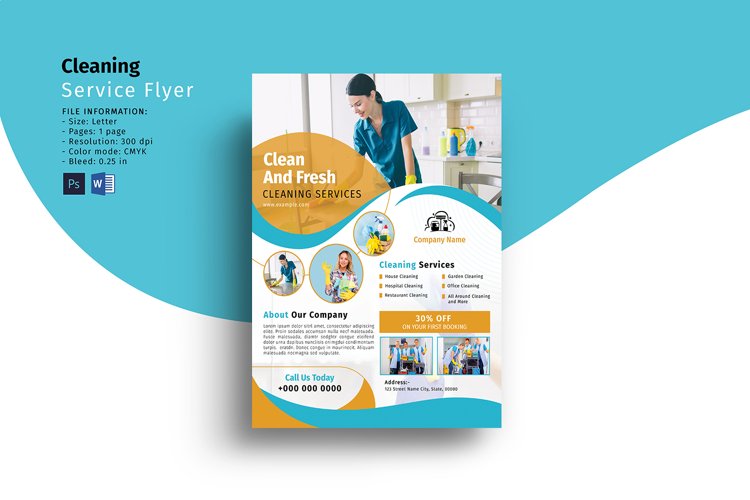 Cleaning Services Flyer (1647615)