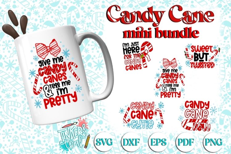 Candy Cane Svg | Design Bundles