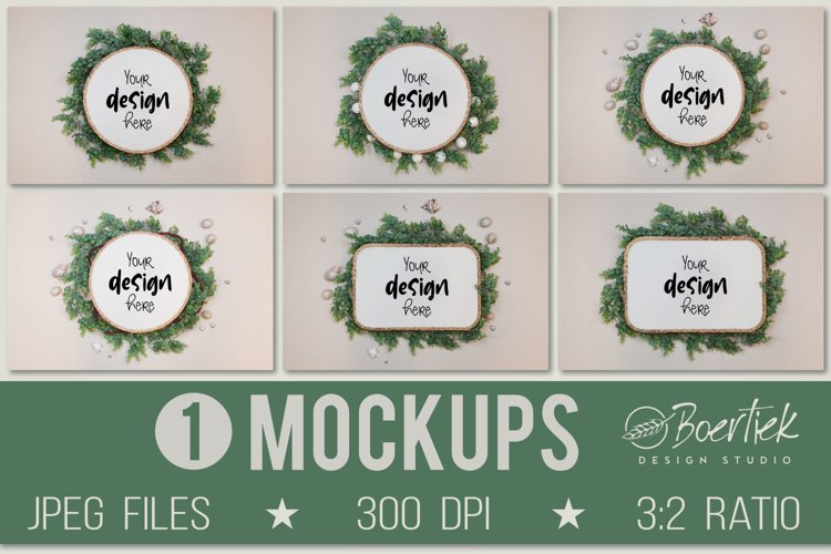 Mockup bundle 1| JPEG | 6 mockups