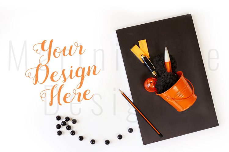 Styled Desktop Mockup, Stationery Stock Photo 54