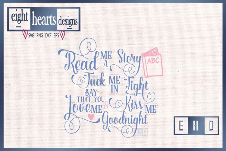 Read me a Story -SVG PNG EPS DXF - Great quality Cut file (227575 ...