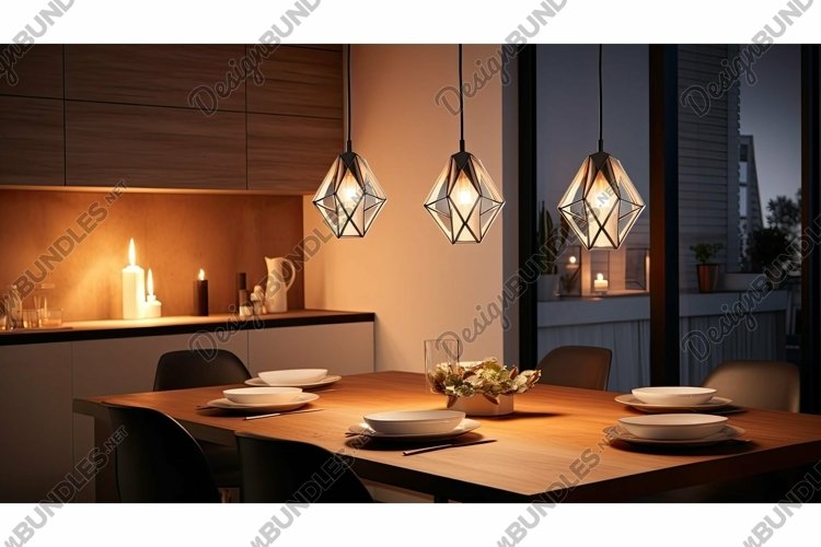 chic modern pendant light
