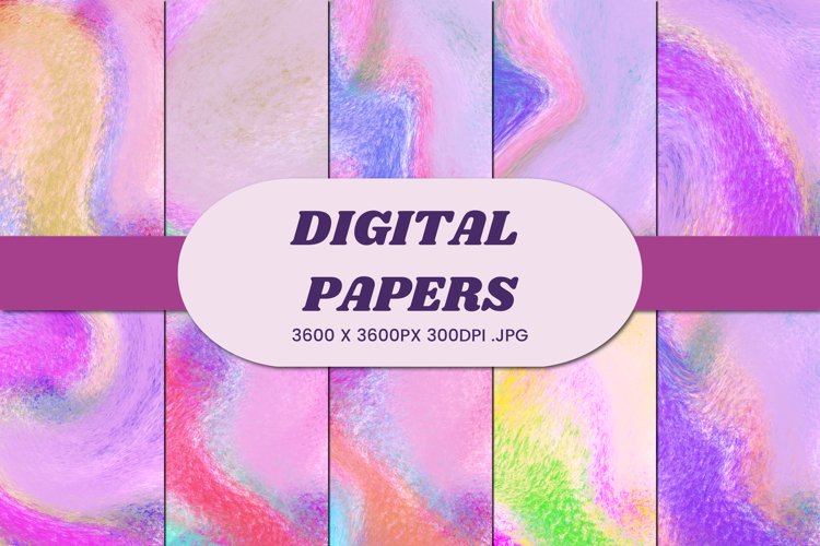 Abstract Colorful 2 Digital Paper Background