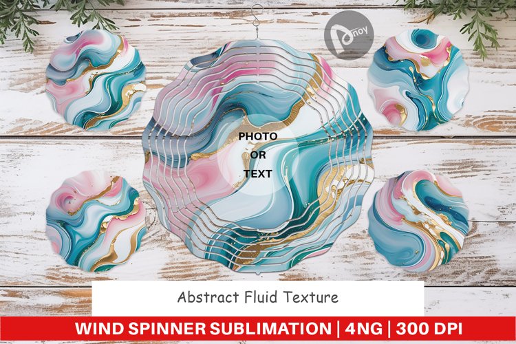 Wind Spinner | Sublimation Spinner Design