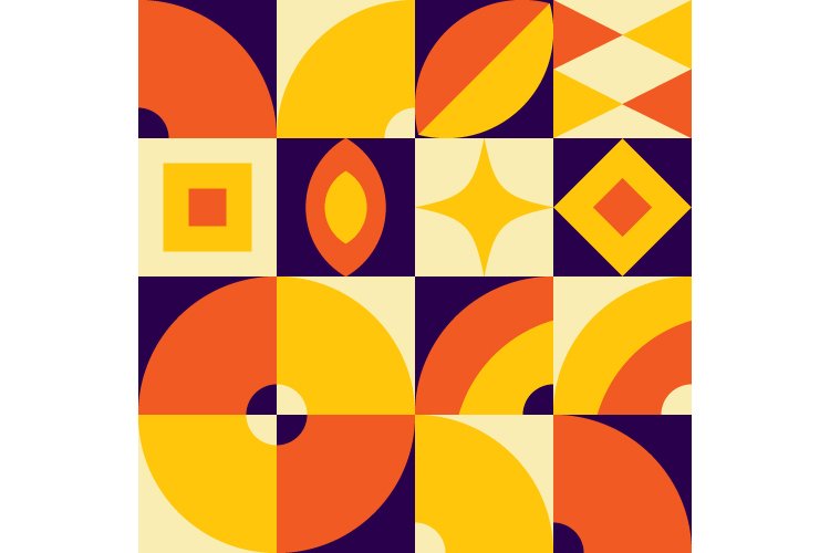 Abstract modern pattern design
