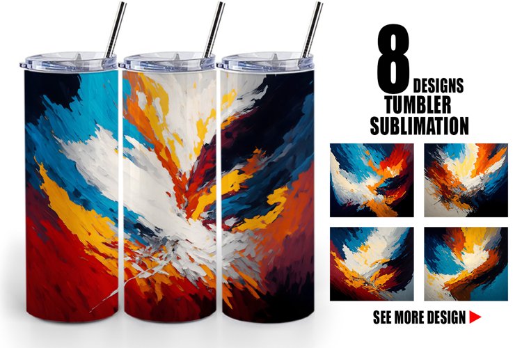 12 Pack tumbler sublimation background
