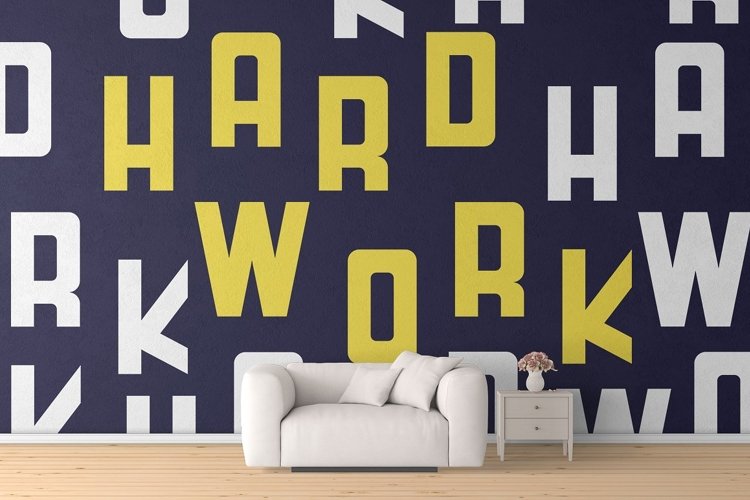 HardWork - Display Font With Styles - Free Font of The Week | Font Bundles