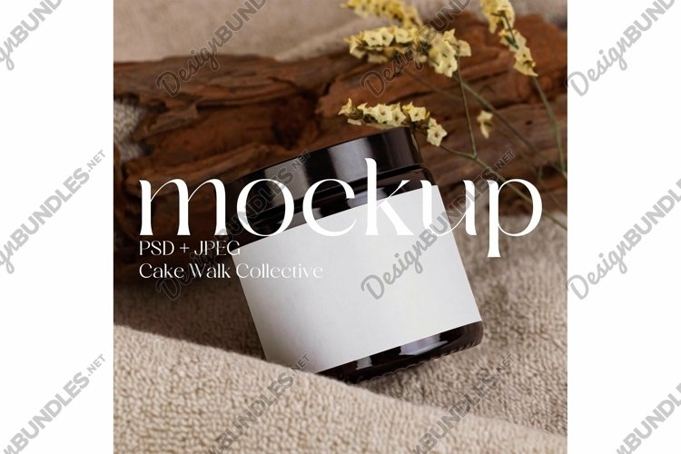 JOSIAH | Jar Label Mockup | Branding Mockup | Packaging