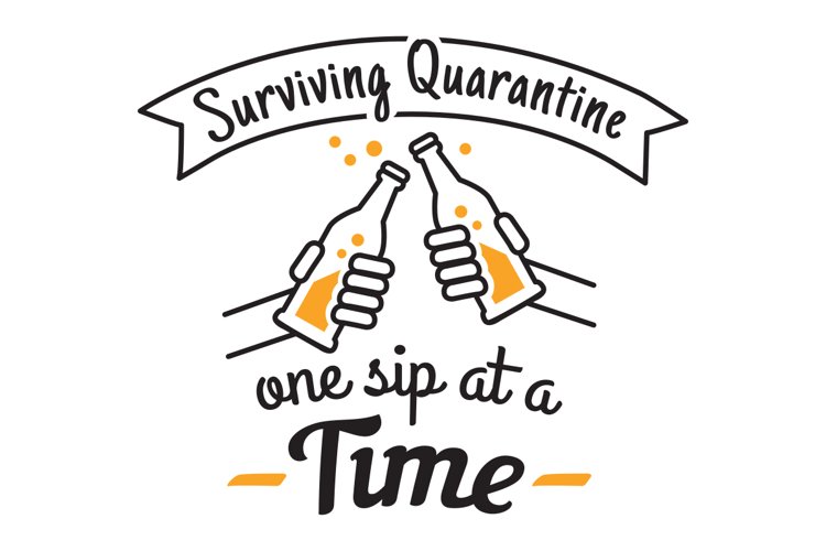 Surviving Quarantine SVG Cut File