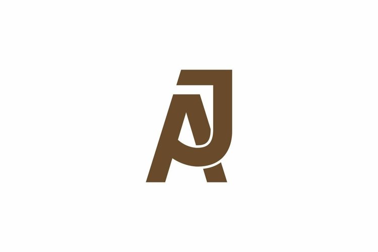 AJ JA Logo design vector template (3696304)