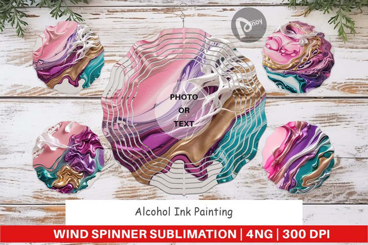Wind Spinner | Sublimation Spinner Design