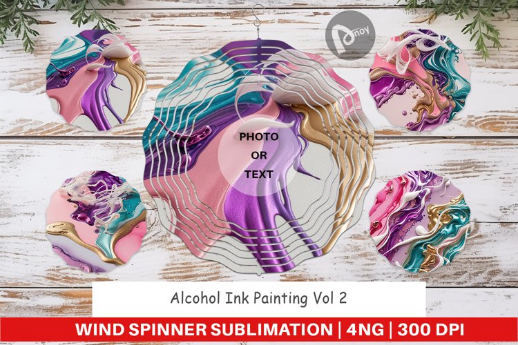 Wind Spinner | Sublimation Spinner Design