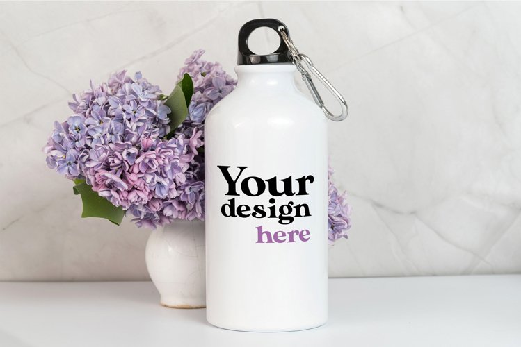 Bottle MockUps Aluminium Sport sublimation Mock Up