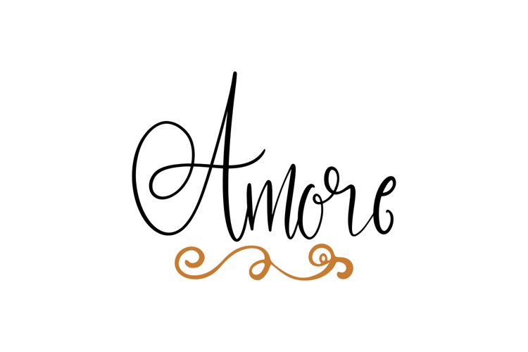 Amore SVG Cut File (1526244)