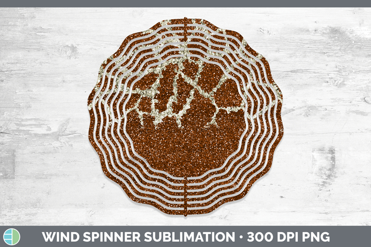 Animal Glitter Giraffe Print Wind Spinner Sublimation Spinne