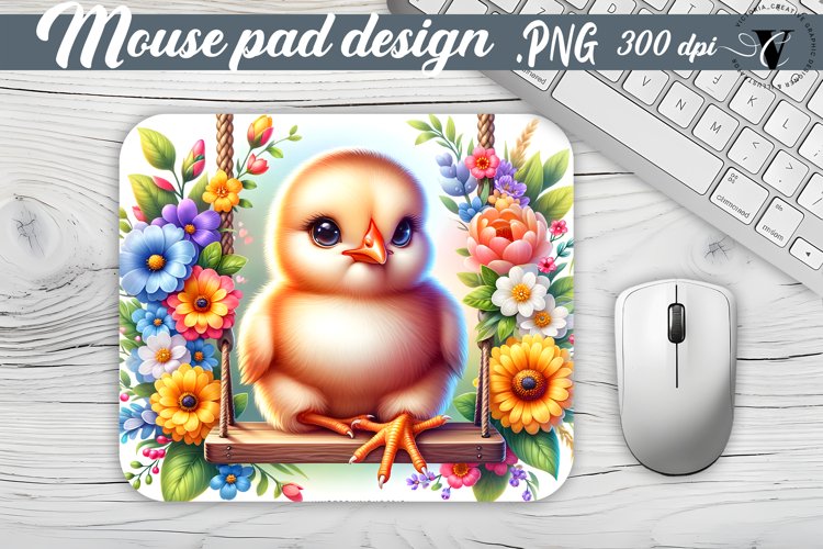 Mouse Pad | Cute Animals on swings (3634700)