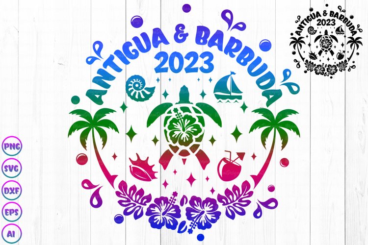 Antigua And Barbuda Shirt 2022 Svg, Caribbean Shirt Png