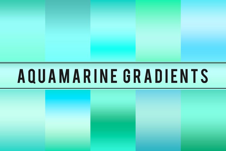 Aquamarine Gradients