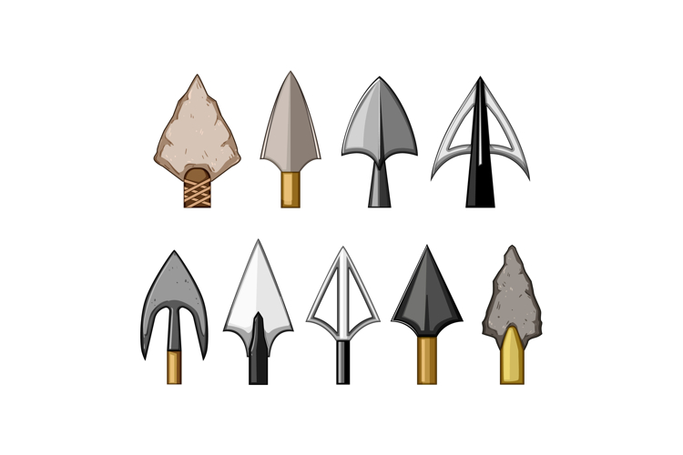 arrowhead set cartoon (6557094)
