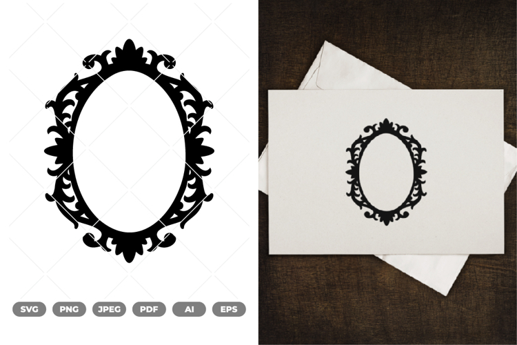 Ornamental Frame SVG & Clipart (6771823)