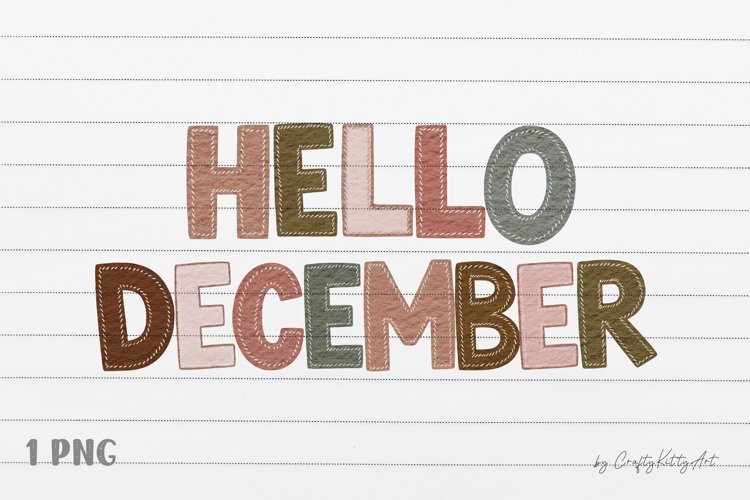 Hello December PNG Clipart, Cosy Winter quote (5034407)