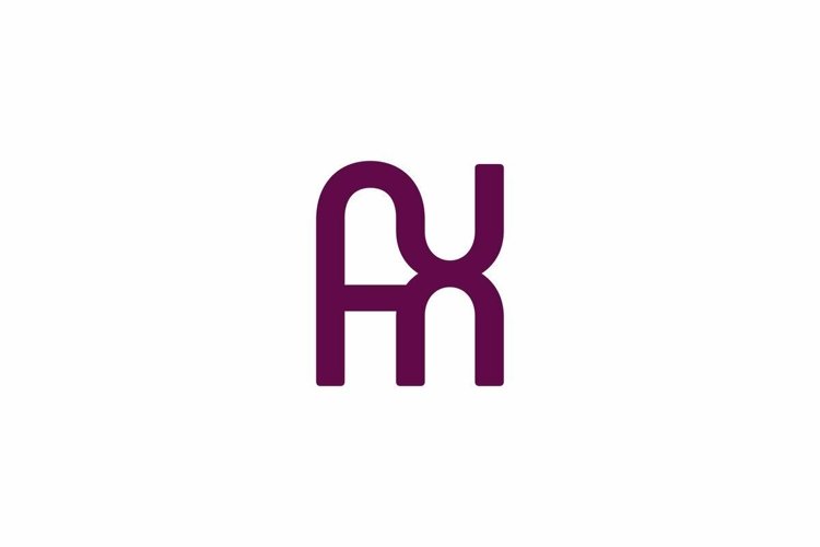 AX Logo design vector template (3697916)