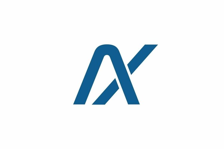 AX Logo design vector template (3697926)